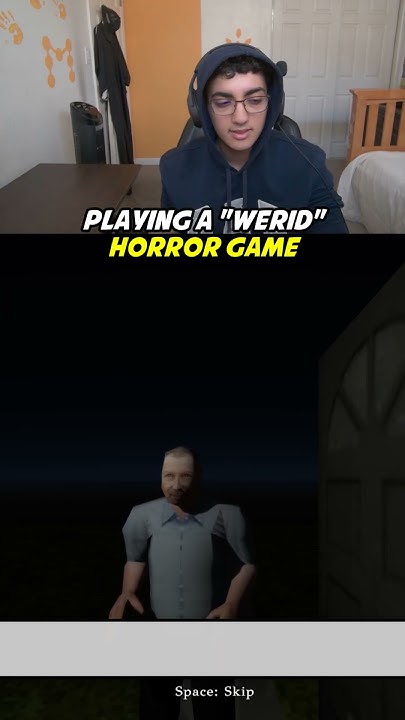 Playing a VERY Weird Horror Game! - YouTube