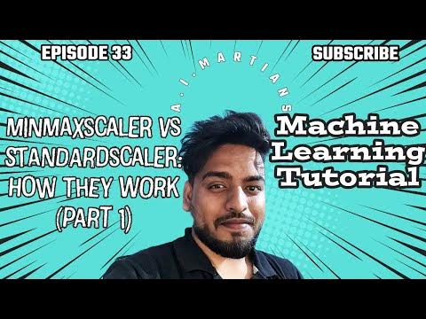 MinMaxScaler and Standard scaler working Part 1 - YouTube