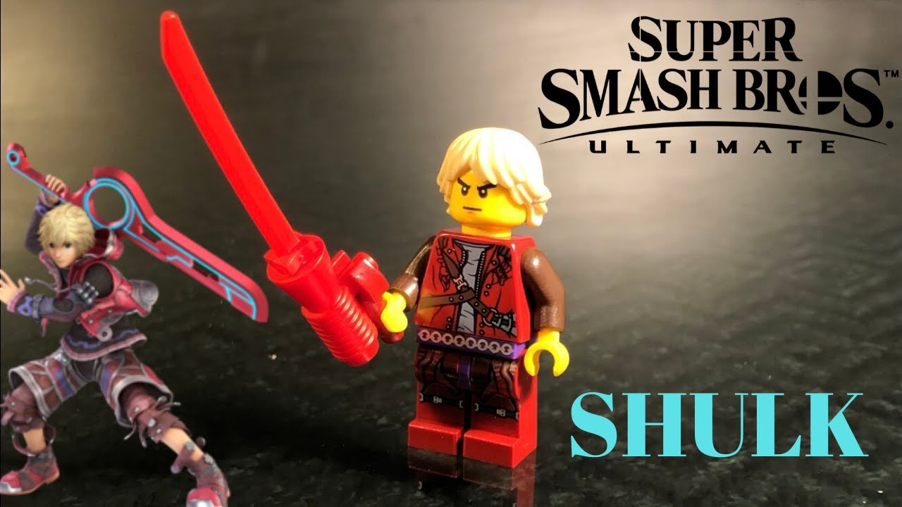 LEGO Shulk Custom Minifigure Showcase- Smash Ultimate - YouTube
