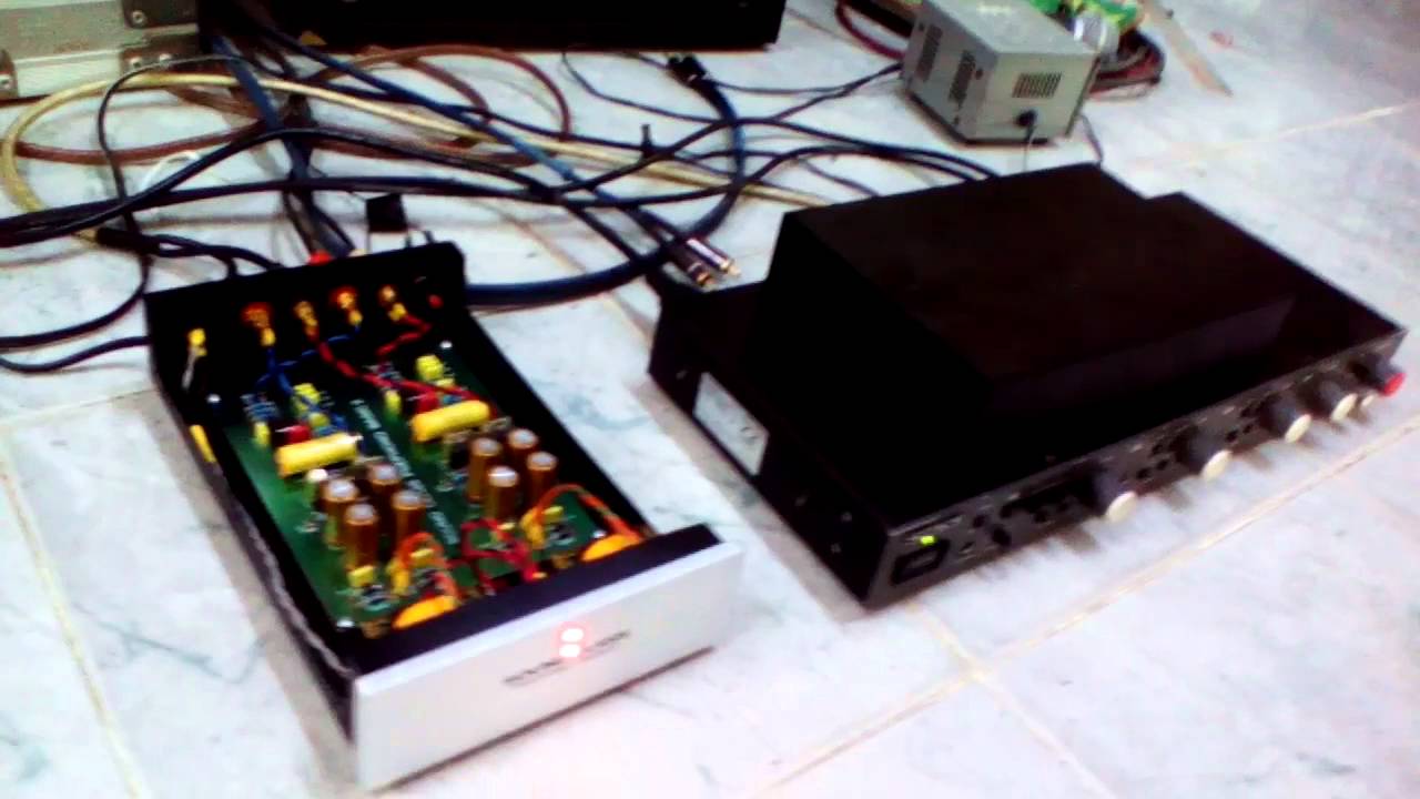 Technics SL.1600 vs prephono wongpech soundclass basic2 upgrade - YouTube