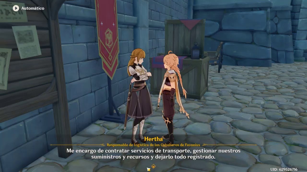 jugando genish impact - YouTube