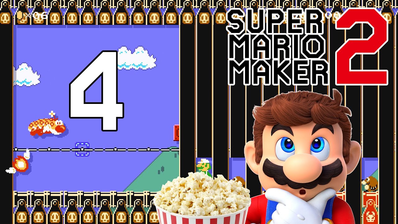 Mario at the MOVIES 4 - Super Mario Maker 2 - YouTube