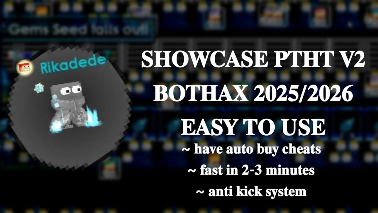 Showcase Scripts PTHT BOTHAX V2 with IMGUI - YouTube