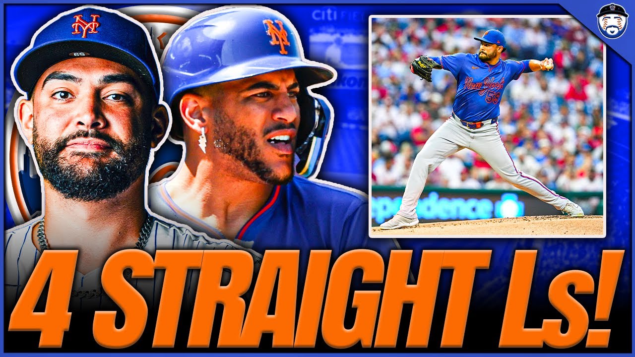 METS LOSE 4TH STRAIGHT GAME! | Mets vs Phillies | Highlights & Rant ...
