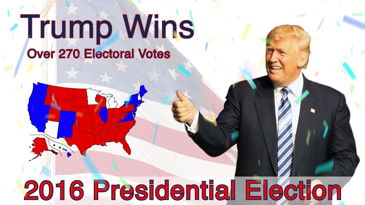 2016 Presidential Election Night wrapped up in 20 seconds - YouTube