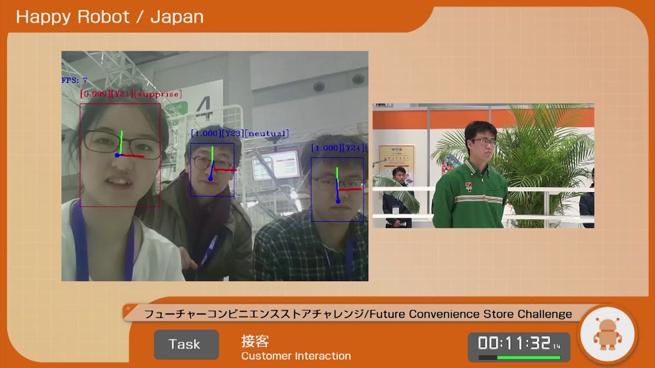 WRS FCSC2019 1219 接客 HappyRobot - YouTube