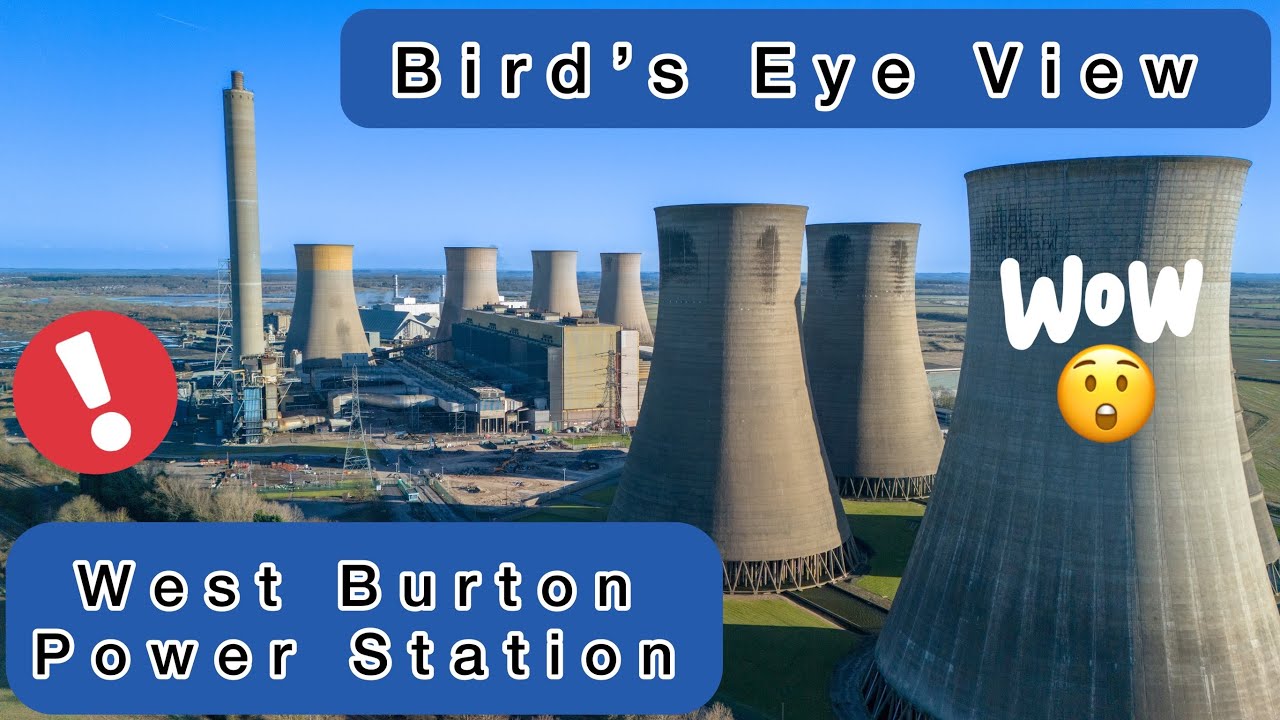 Soon to be demolished | A view by DJI Mini 4 Pro | WEST BURTON POWER ...