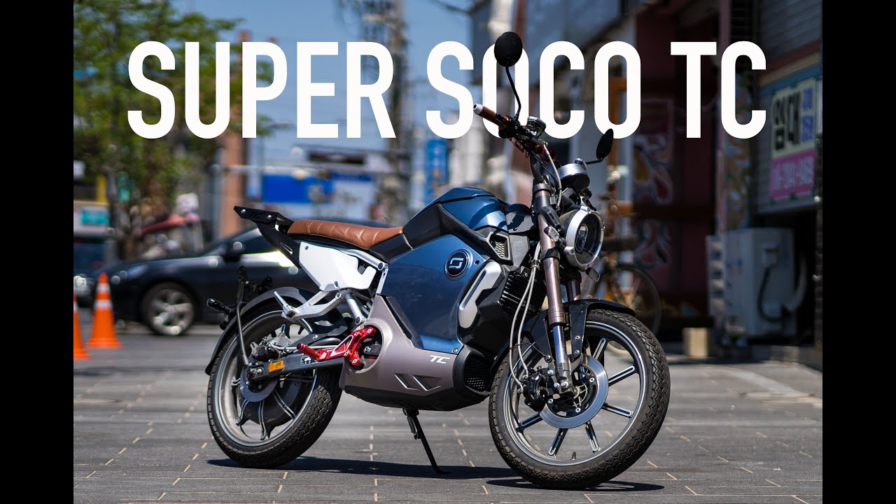 IS THIS THE FUTURE? 2021 Super Soco TC **First Ride** - YouTube