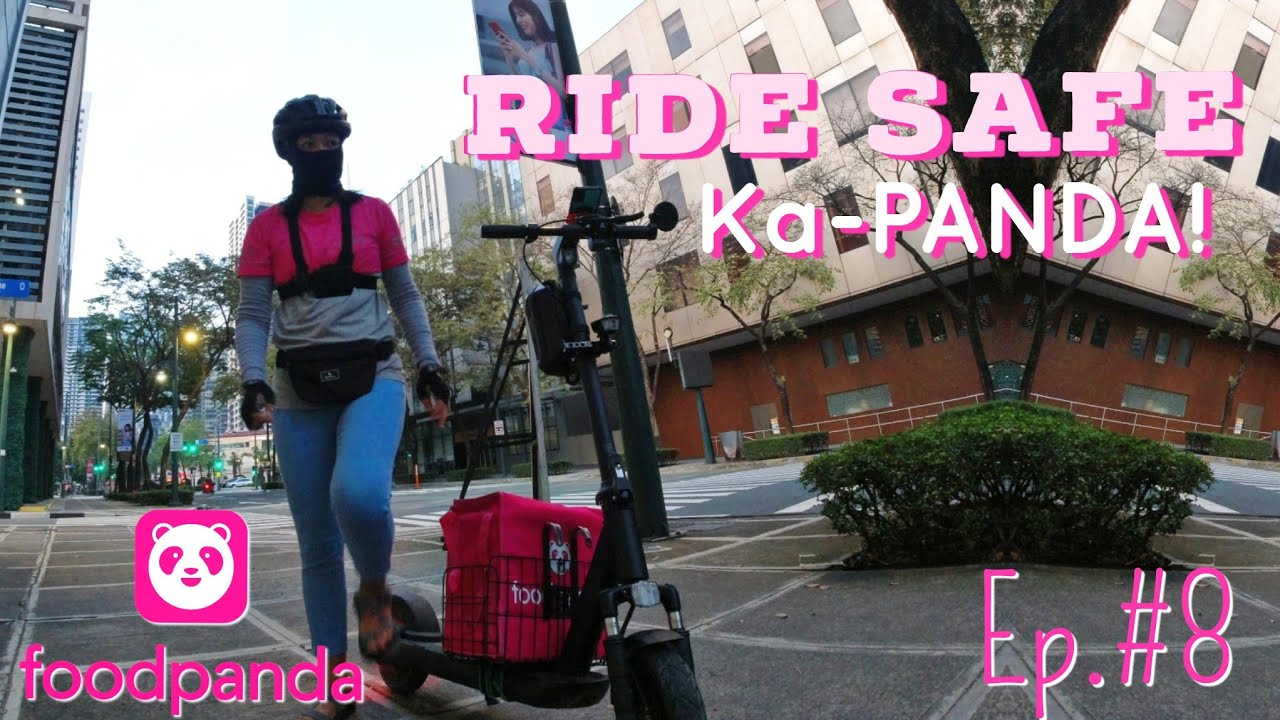 Electric Scooter Delivery EP 8: Ride Safe Ka-Panda! BATCH 4 | FoodPanda ...