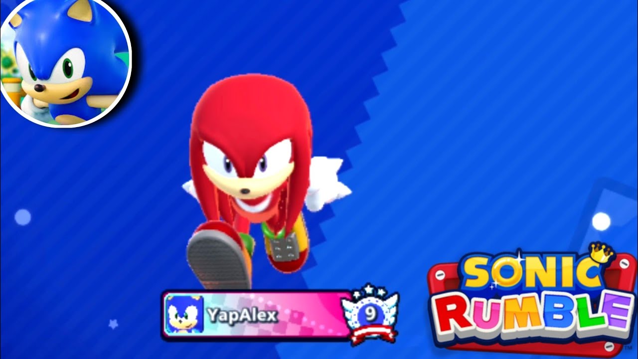 Sonic Rumble KNUCKLES Beta Gameplay (Day 1 Pre-Launch/VPN Filipino ...