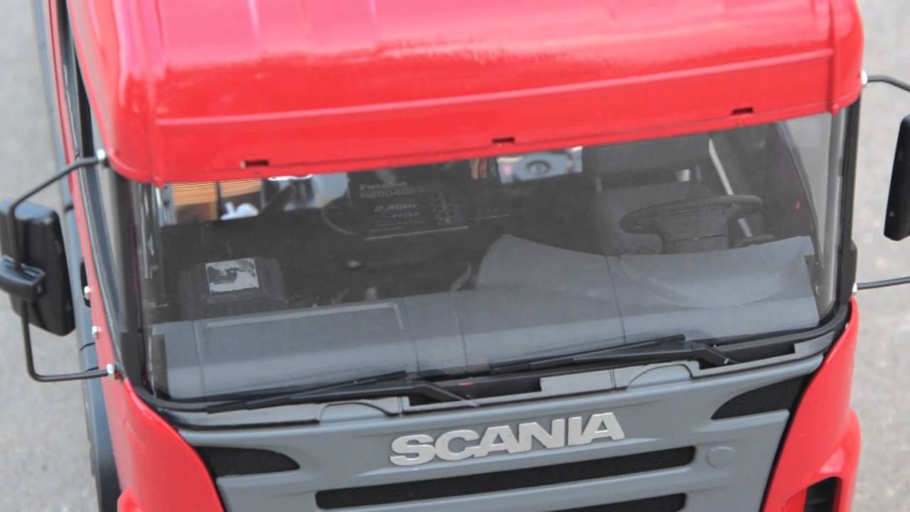 Tamiya Scania R470, Why to Gear Down - YouTube