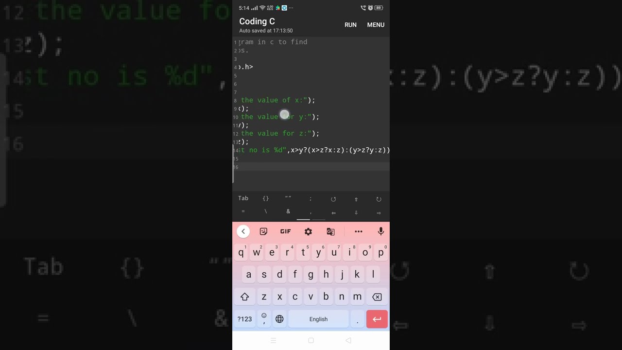 A C Program To Find Max Of 3 Nos YouTube A C Program To Find Max Of 3 Nos YouTube