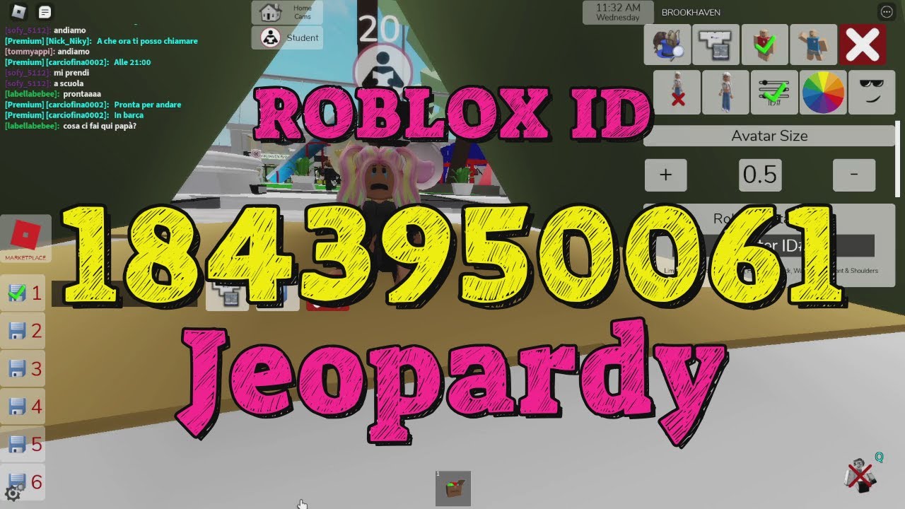 JEOPARDY Roblox Song Codes - YouTube