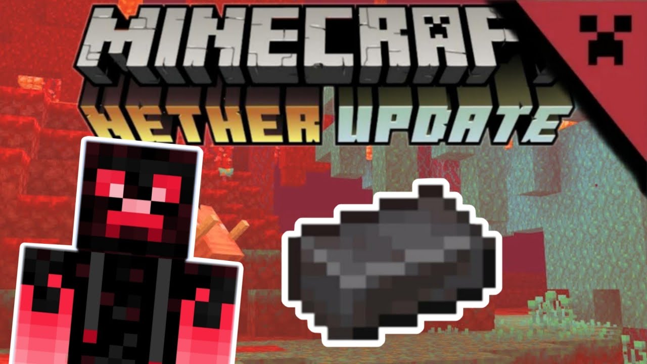 Minecraft 1.16: DARK RAIDER'S first Netherite pickaxe - YouTube