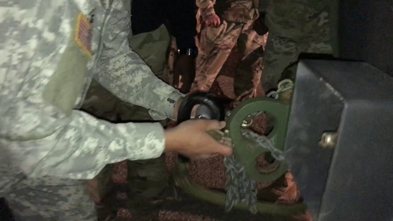 Air Assault Course Phase 2 - M149 Water Trailer Slingload Inspection ...