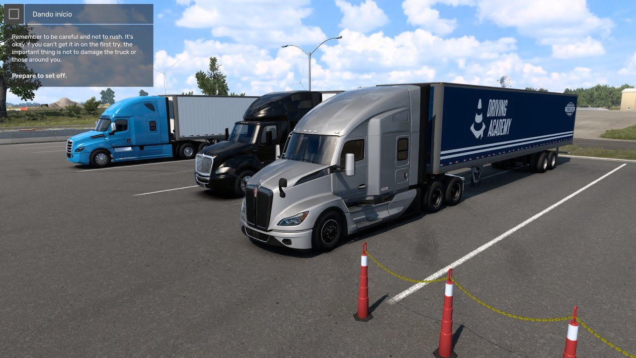 LIVE -ATS 1.52 - DRIVING ACADEMY 04 - YouTube