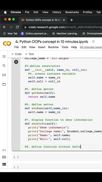 top 10 most important concepts of python OOPs | Do you know? - YouTube