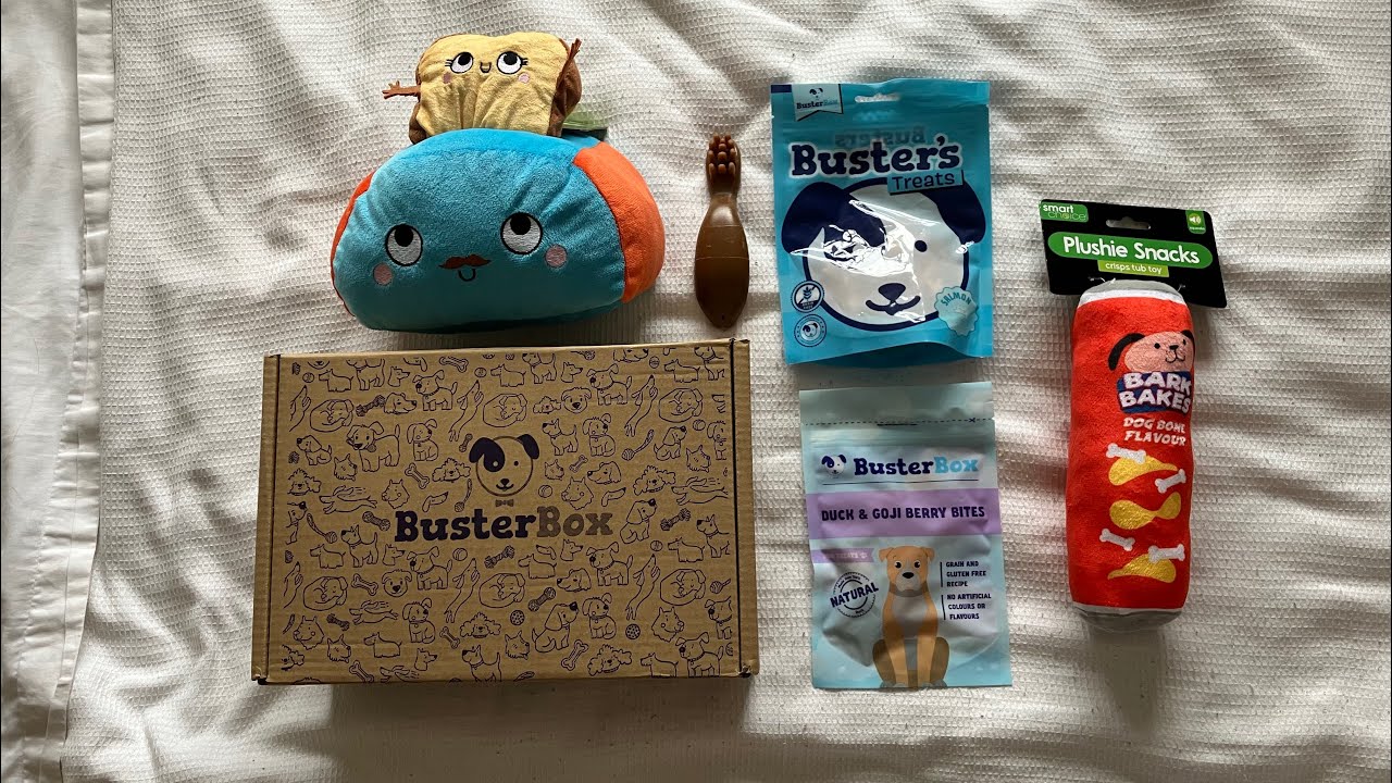 Buster Box May Box For Dogs Unboxing - YouTube
