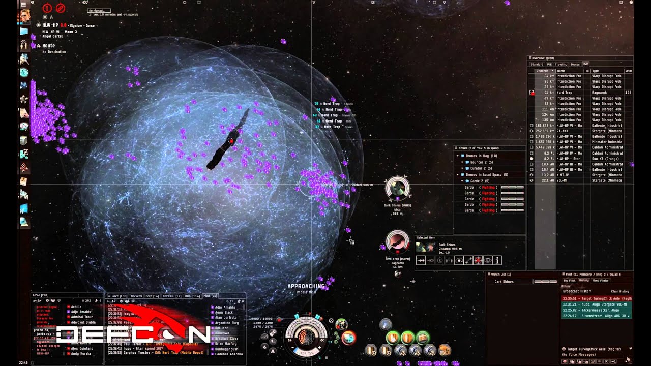 Eve-Online The Initiative vs. Pandemic Legion 06.nov 2014 -2 PL Dreads ...