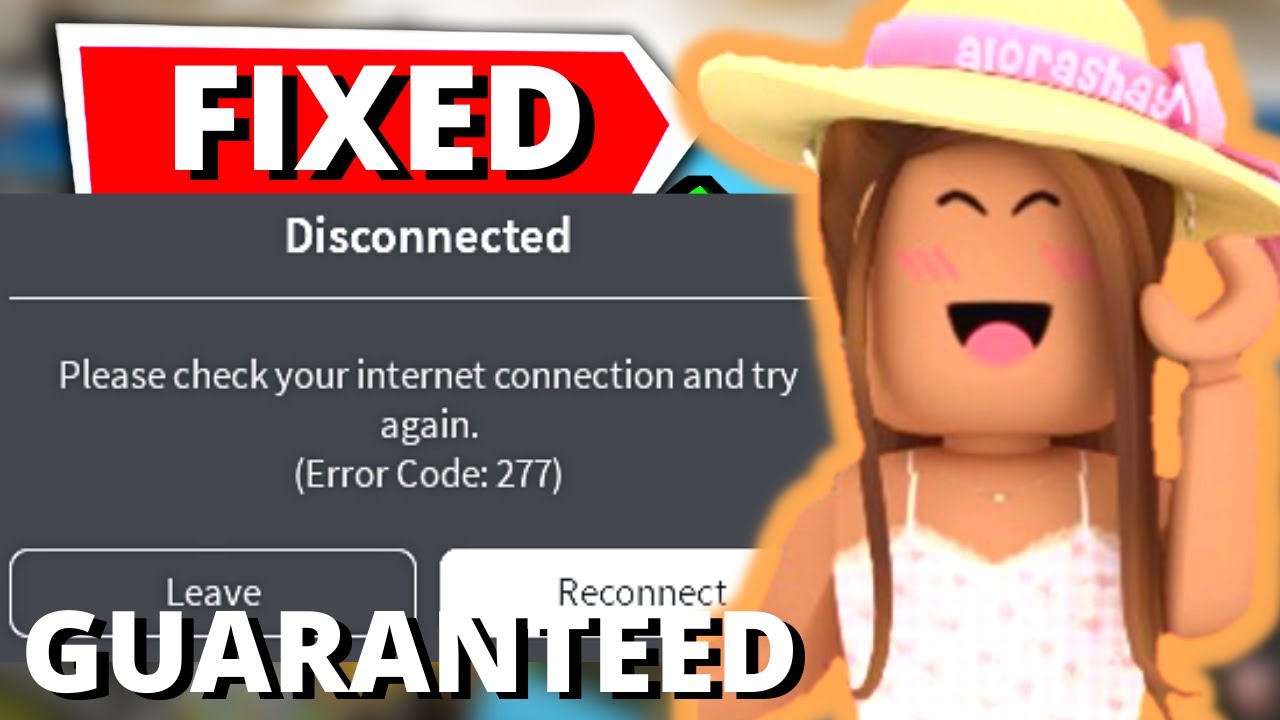 How To Fix Roblox When It Says No Internet Connection - YouTube