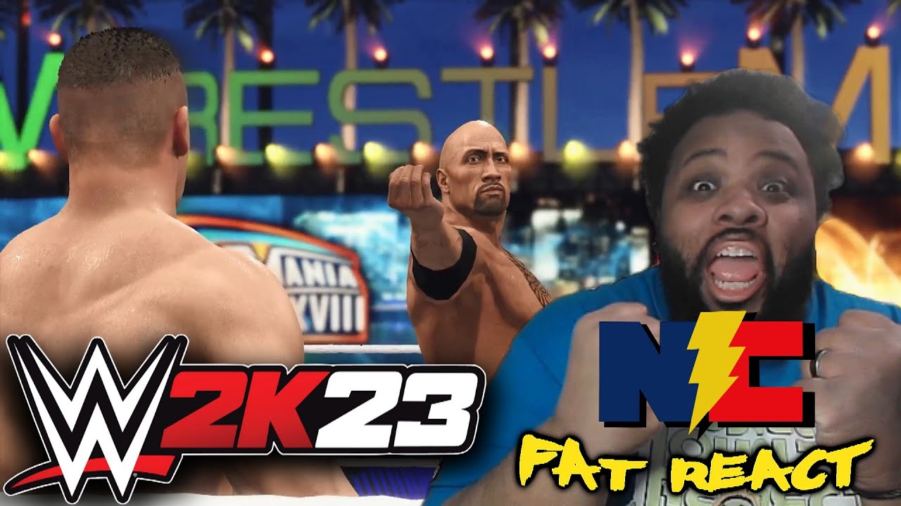 WWE 2K23 2K Showcase Trailer REACTION!!! -The Fat REACT! - YouTube