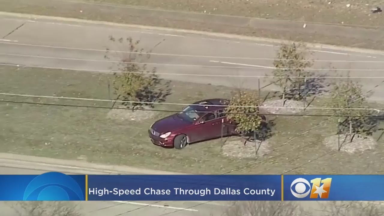 High-Speed Chase Through Dallas County Ends With Suspect In Custody ...