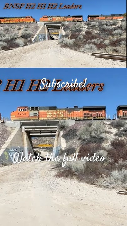 TUNNEL VISION! 3 BIG Trains at Old Route 66! 8 Lead Unit BNSF Manifest! PLUS! BNSF & UP Trains ...