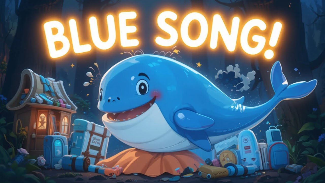 Blue Color Song | Learn Colors for Kids | Fun Educational Nursery Rhyme ...