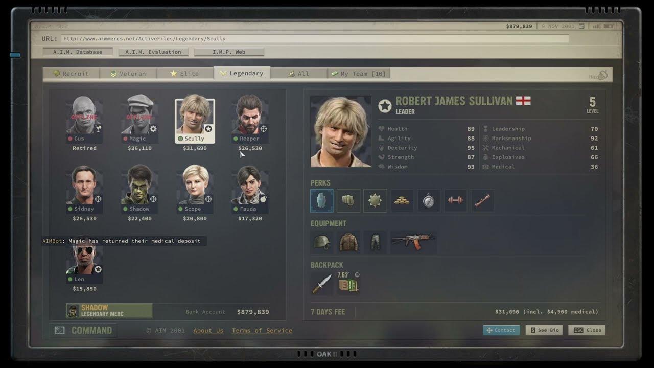 Jagged Alliance 3 - Introductory Dialogues Of All Mercenaries - YouTube