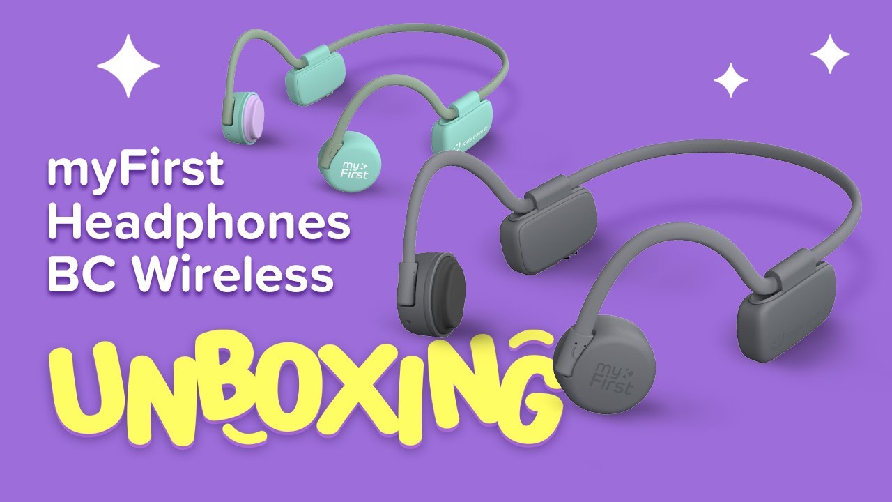 myFirst Headphones BC Wireless Unboxing – Wireless Bone Conduction ...