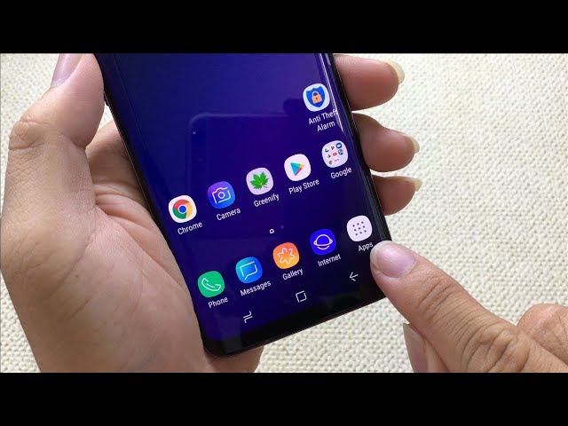 Samsung Menu Button