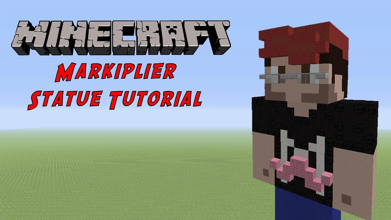 Pewdiepie Minecraft Statue