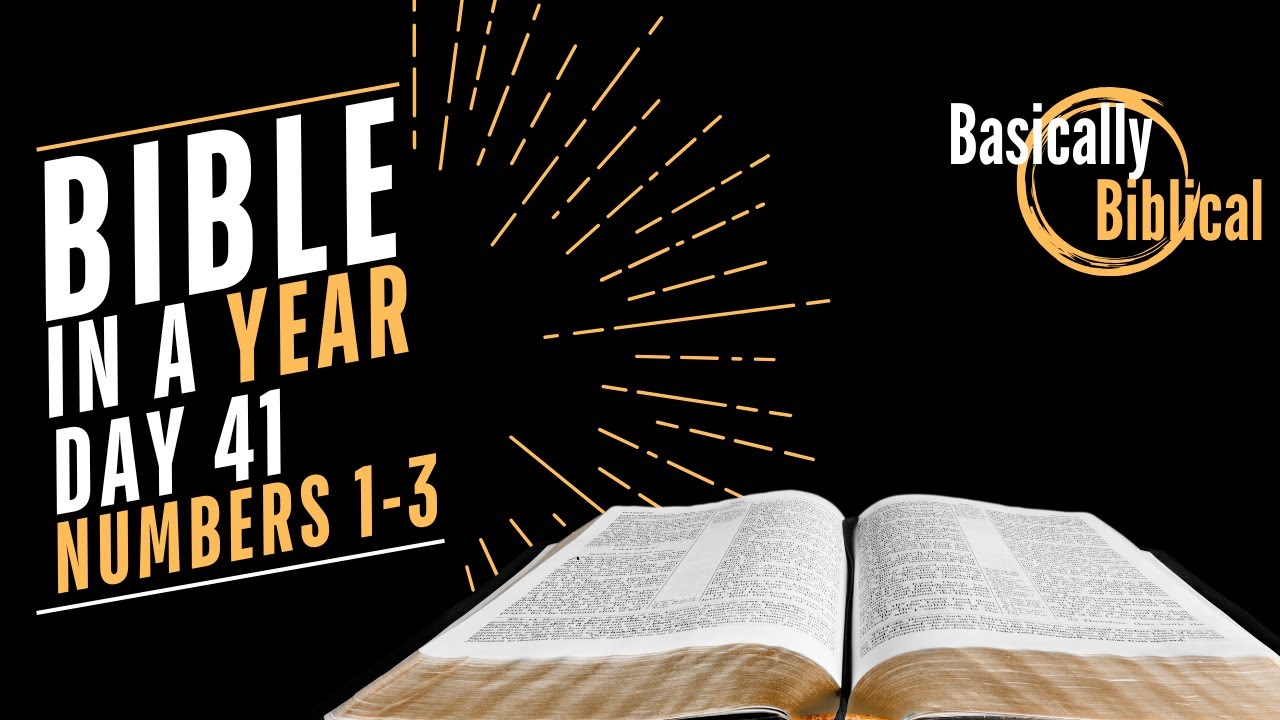 Day 41: Counting The People - Insights From Numbers 1-3 | Bible In A ...