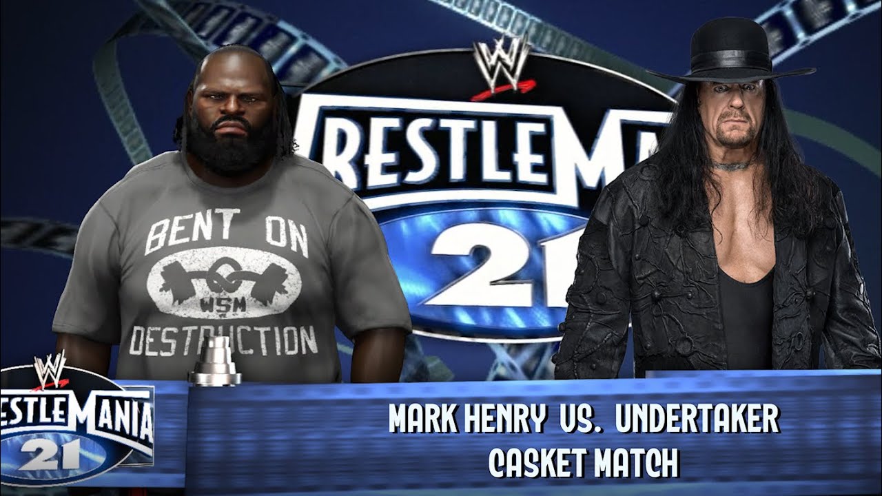 WWE 2K24 - The Undertaker vs Mark Henry - Casket Match (40 Years of ...