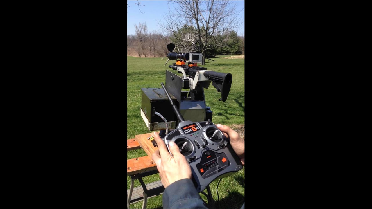 Remote Control Weapons System: Remote Control Visual - YouTube