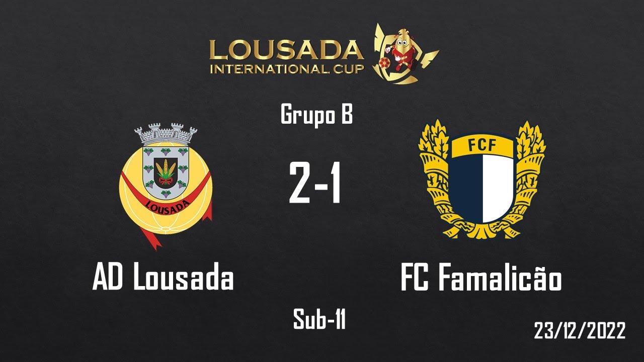 AD Lousada 2-1 FC Famalicão - YouTube