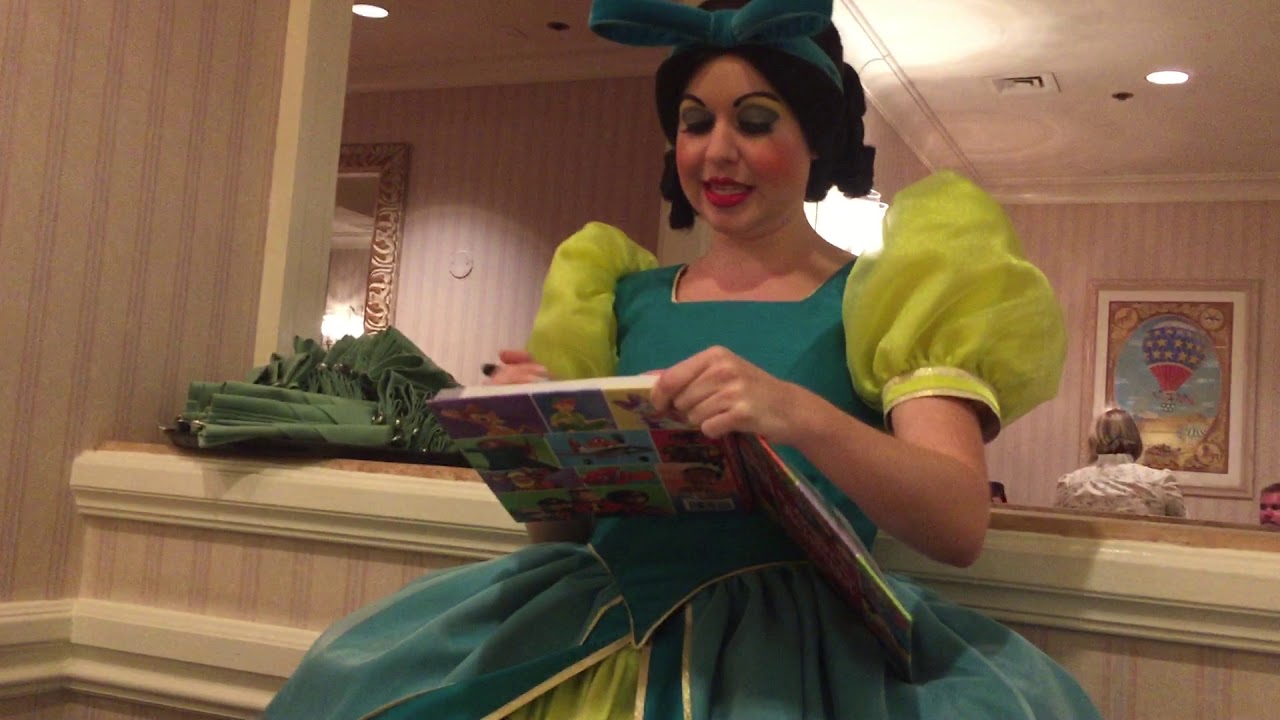 Meeting Drizella at Disney World. - YouTube
