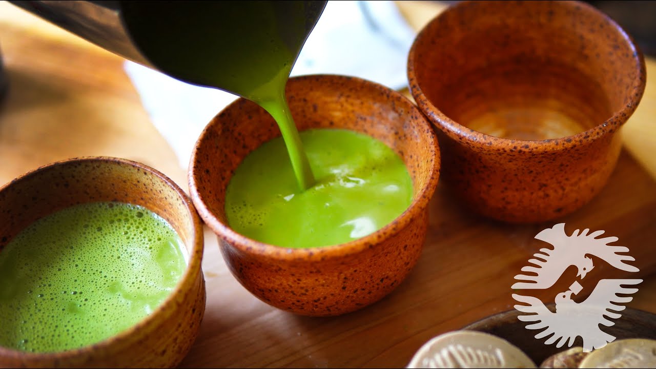 How we make our Matcha Macambo Drink - Inside Prophecy Chocolate - YouTube