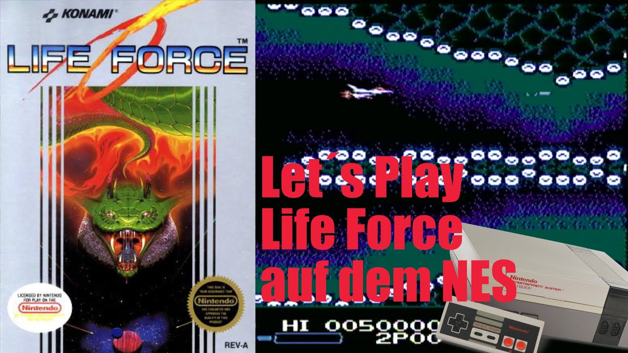 Let´s Play Life Force auf dem Nintendo NES - YouTube