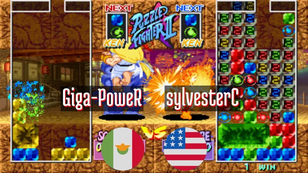 FT5 @spf2t: Giga-PoweR (MX) vs sylvesterC (US) [Super Puzzle Fighter II ...