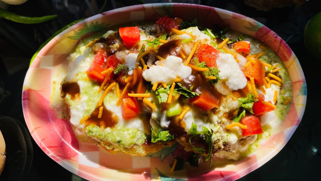 Aloo tikki chat recipe | aloo chat | aloo tikki | tikki chat - YouTube