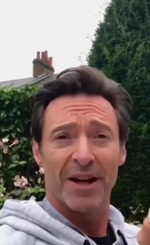 Hugh Jackman thanked me for the B-Day edit I made him. And he said my ...