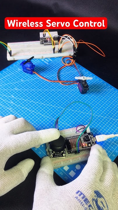ESP32 Wireless Servo Control Using Joystick | DIY RC Setup 🔥 - YouTube