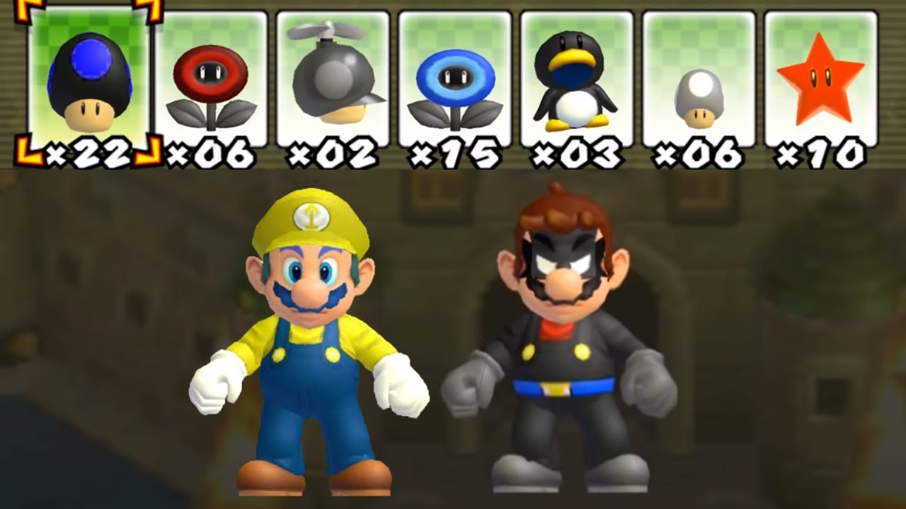 What happens when Dark Mario and Mayro uses Dark Power-Ups? - YouTube