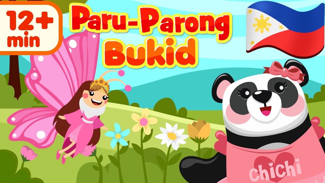Paru-Parong Bukid | Filipino Nursery Rhymes & Folk Songs | Awiting ...
