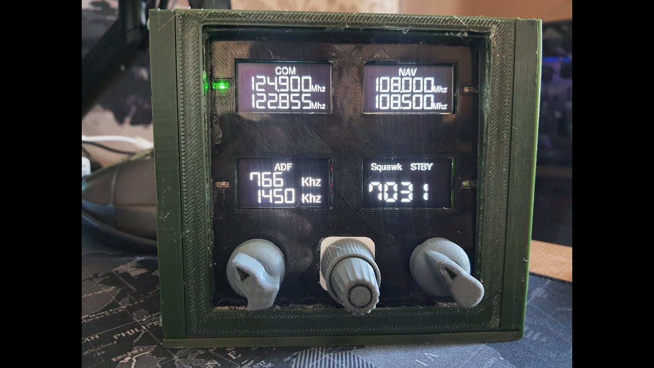 Mobiflight Radio-NAV Panel - YouTube