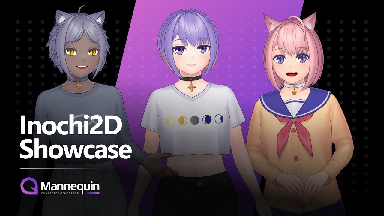 Mannequin - #Inochi2D Export Testing Showcase - 4 - YouTube