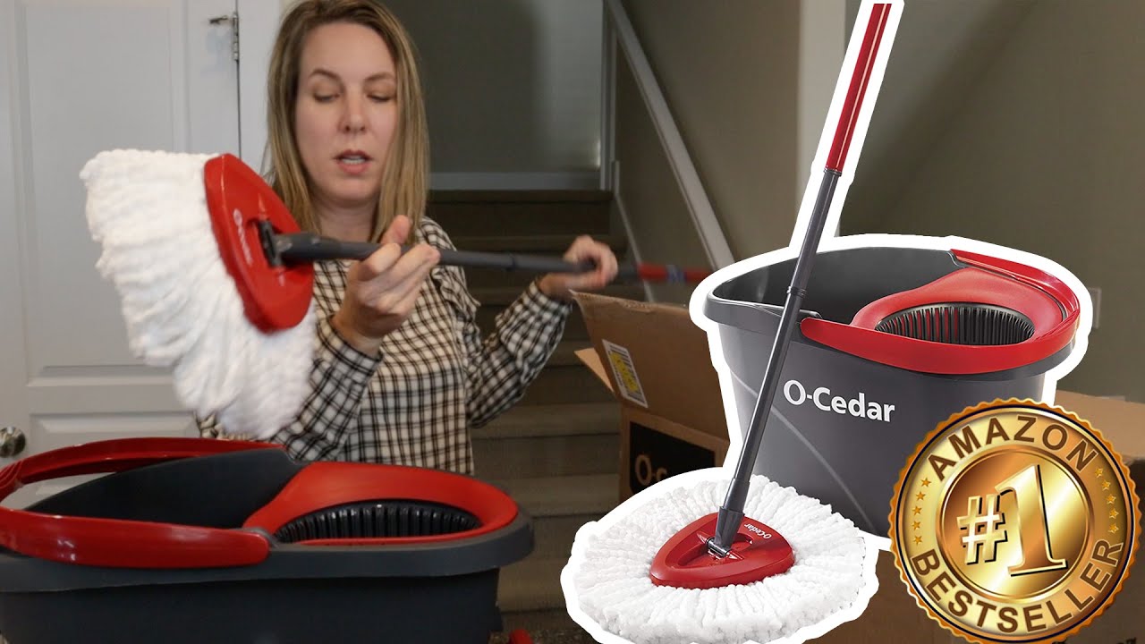 O-Cedar Mop Unboxing | Best Spin Mop on Amazon?? - YouTube