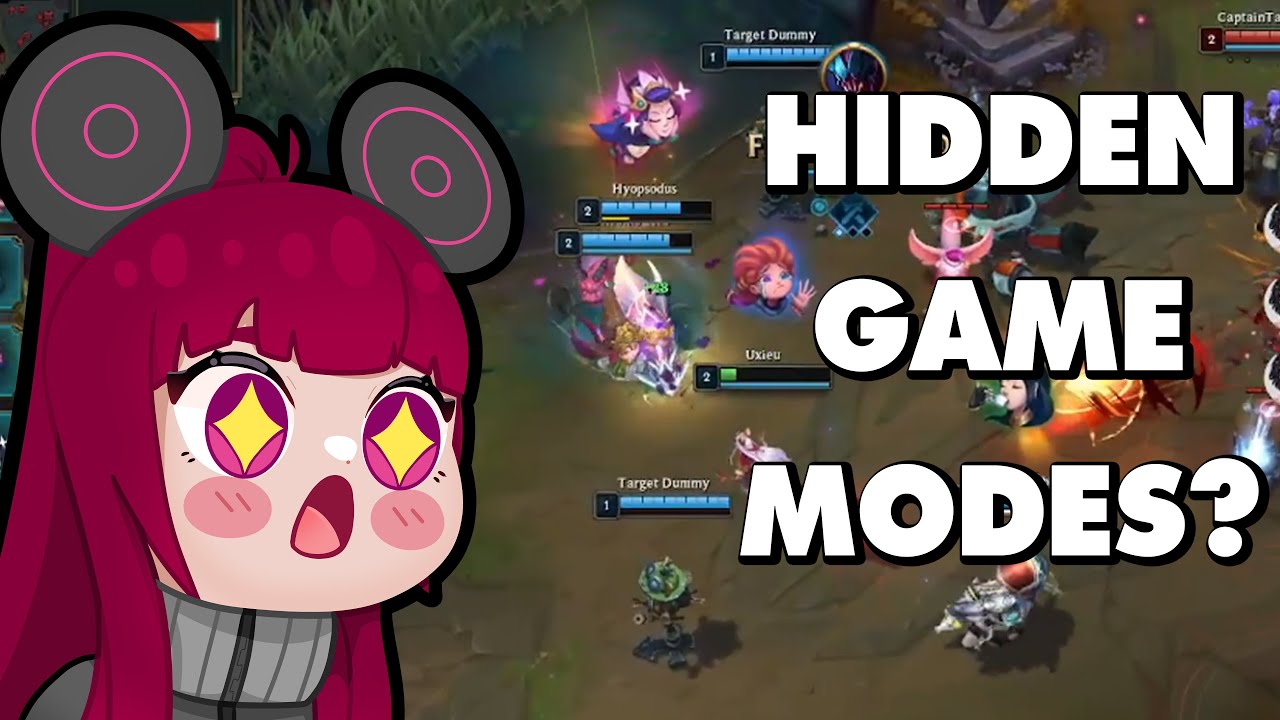 Trying Custom Mini Games in League of Legends - YouTube