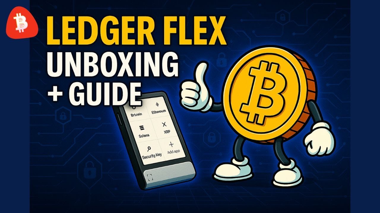 UNBOXING + TUTORIEL DE LA CLÉ LEDGER FLEX, LE WALLET CRYPTO LE PLUS ...